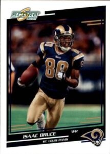 2004 score football card #293 isaac bruce