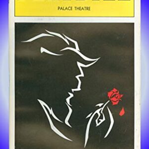 Beauty and the Beast, Broadway Playbill + Terrence Mann, Gary Beach, Beth Fowler, Susan Egan, Burke Moses, Heath Lamberts, Eleanor Glockner, Stacey Logan, Tom Bosley