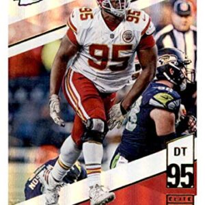 2019 Panini Elite #100 Chris Jones NM-MT Kansas City Chiefs Officially Licensed NFL Football Trading Card