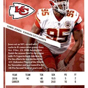 2019 Panini Elite #100 Chris Jones NM-MT Kansas City Chiefs Officially Licensed NFL Football Trading Card