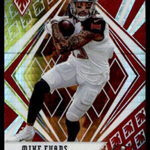 2020 Panini Phoenix Fire Burst #37 Mike Evans Tampa Bay Buccaneers (Silver Prizm Refractor) NFL Football Card NM-MT