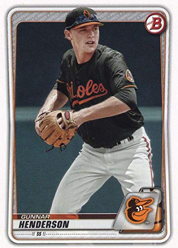 2020 Bowman Prospects #BP-134 Gunnar Henderson Baltimore Orioles MLB Baseball Card NM-MT