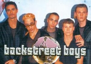 backstreet boys trading card 2000 wl #1 bsb aj mclean nick carter howie d kevin richardson brian littrell