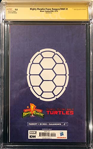 KEVIN EASTMAN CGC 9.8 SIGNED ORIGINAL POWER RANGERS TMNT TURTLES SKETCH ART BOOK