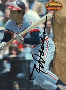 rod carew baseball autographed signed card with jsa coa