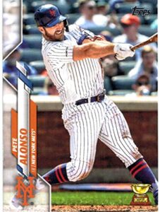 2020 topps series 1 & 2 new york mets team set with jacob degrom & 2 pete alonso – 22 mlb cards