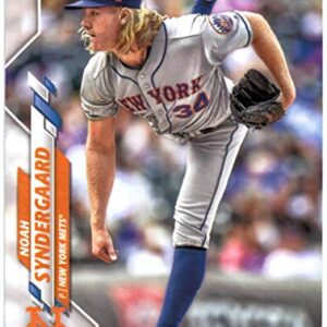 2020 Topps Series 1 & 2 New York Mets Team Set with Jacob DeGrom & 2 Pete Alonso - 22 MLB Cards