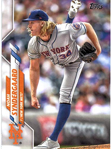 2020 Topps Series 1 & 2 New York Mets Team Set with Jacob DeGrom & 2 Pete Alonso - 22 MLB Cards