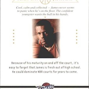 2003 Upper Deck LeBron James Rookie (Box Set) #20 Wise Beyond His Years