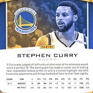 2017-18 Panini Ascension #7 Stephen Curry Golden State Warriors Basketball Card