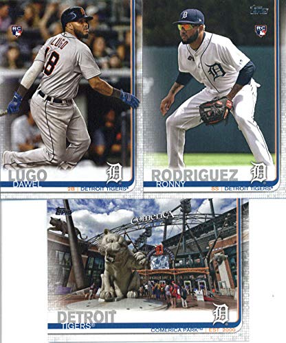 2019 Topps Complete (Series 1 & 2) Baseball Detroit Tigers Team Set of 22 Cards: Matthew Boyd(#93), James McCann(#155), Michael Fulmer(#173), Nicholas Castellanos(#209), Jeimer Candelario(#211), Joe Jimenez(#217), Shane Greene(#229), Miguel Cabrera(#230),