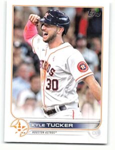 2022 topps #319 kyle tucker nm-mt astros