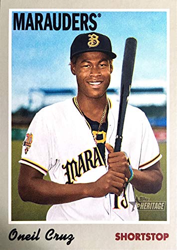 2019 Topps Heritage Minors #96 Oneil Cruz