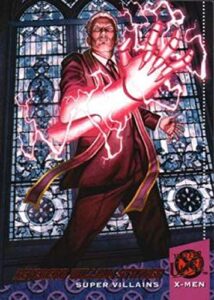 2018 fleer ultra x-men #100 reverend william stryker trading card in raw (nm near mint or better) condition