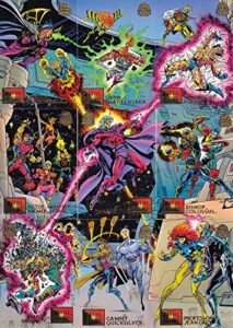 marvel universe 5 1994 fleer complete base card set of 200