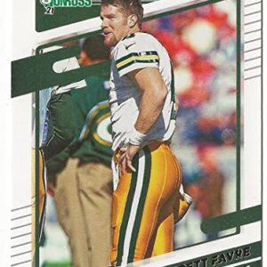 2021 Panini Donruss Football Green Bay Packers Team Set 14 Cards (Includes Aaron Rodgers Brett Favre and Devante Adams Variation Card) W/Drafted Rookies Aaron Rodgers