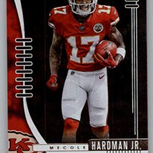 2019 Absolute Football #128 Mecole Hardman Jr. RC Rookie Card Kansas City Chiefs Official NFL Trading Card From Panini America in Raw (NM or Better) Condition