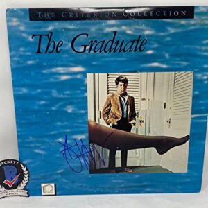 Dustin Hoffman Signed Autographed The Graduate Movie Laserdisc Beckett COA