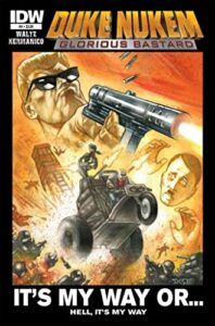 duke nukem: glorious bastard #4 vf ; idw comic book