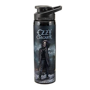 mad man collectible 2011 vandor ozzy osbourne stainless steel water bottle