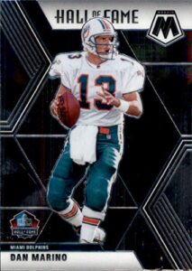 2020 panini mosaic #292 dan marino hall of fame miami dolphins football