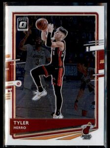 tyler herro – heat 2021 panini donruss optic nba basketball card #61