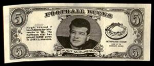 1962 topps # 19 hugh mcelhenny minnesota vikings (football card) ex/mt vikings washington