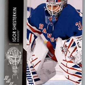 2021-22 Upper Deck #371 Igor Shesterkin New York Rangers Series 2 NHL Hockey Trading Card