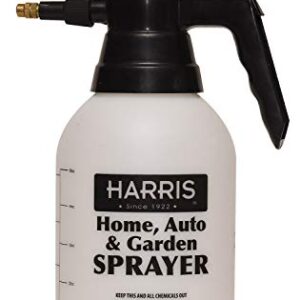 HARRIS Continuous Hand Pump Pressure Sprayer for Home, Lawn, Garden, Car Detailing and More, 1.5L