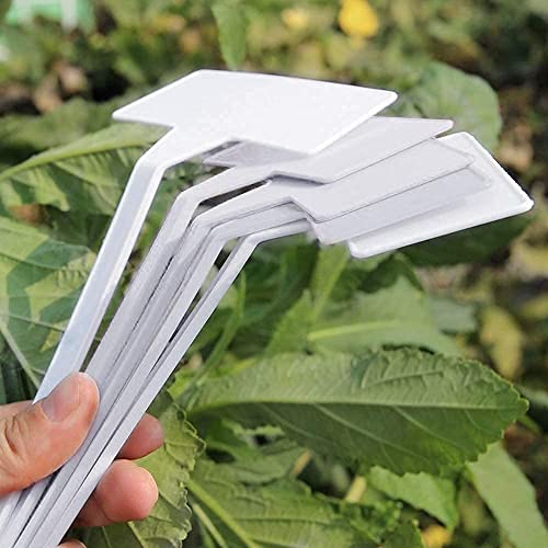 KINGLAKE GARDEN Outdoor Plastic Plant Labels,11.8 inch 30 Pack Outdoor Waterproof Durable Nursery Garden Markers,Plant Markers for Herbs,Flowers,Vegetable,Outdoor Indoor Plant