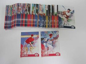 2018 diamond kings baseball complete set no sps 100 total cards (2) ohtani rookies trout judge harper ruth gehrig wow!!!