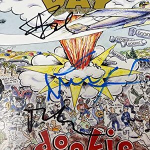 Green Day Signed Dookie Vinyl LP Album Billie Joe Armstrong Mike Tre Beckett COA