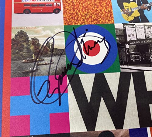 The Who Pete Townshend Roger Daltrey Signed Detour Vinyl Record LP Beckett COA