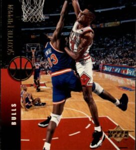 1994 upper deck basketball card (1994-95) #127 scottie pippen