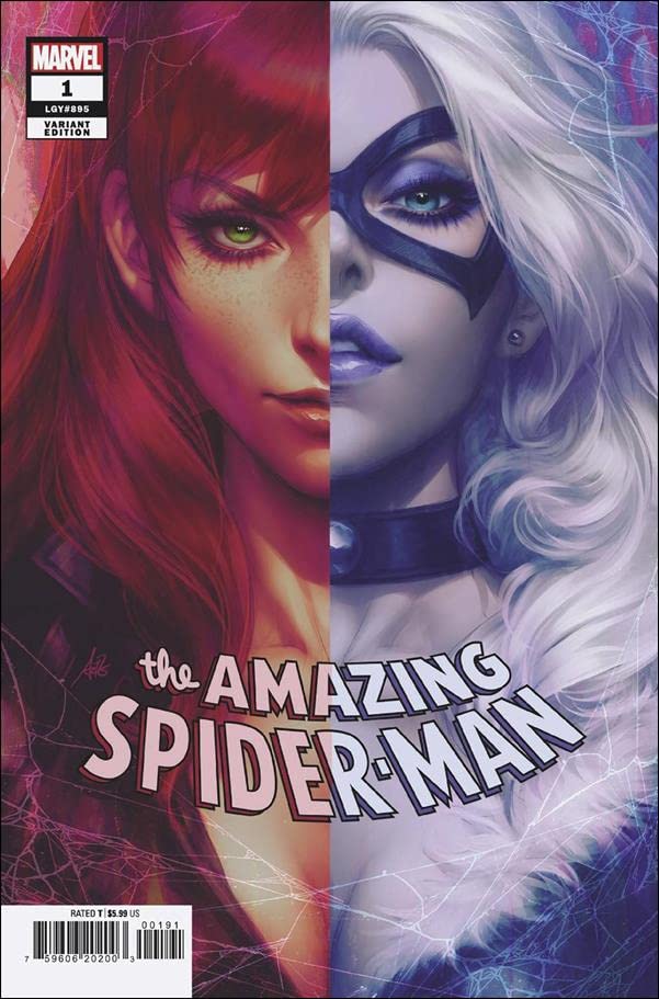 Amazing Spider-Man, The (6th Series) #1G VF/NM ; Marvel comic book | 895 Artgerm