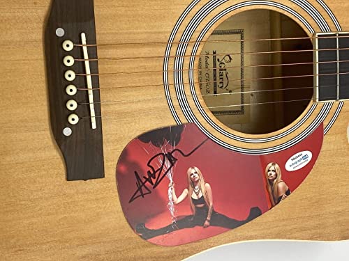 Avril Lavigne Signed Autographed Full Size Acoustic Guitar ACOA COA