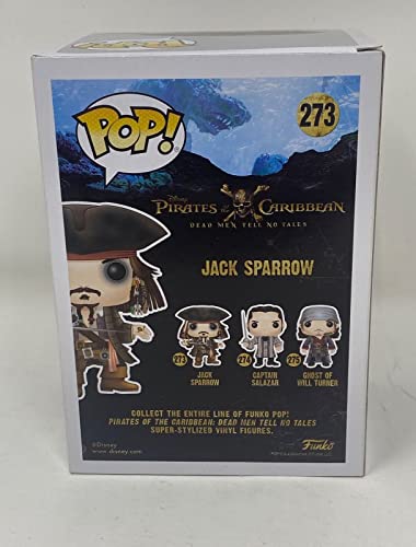 Johnny Depp Signed Funko Pop Jack Sparrow Pirates of the Caribbean Beckett COA