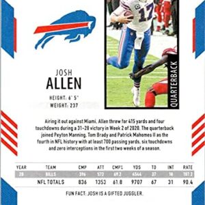 2021 Score #20 Josh Allen Buffalo Bills NM-MT NFL Football