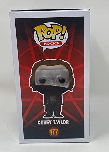 Corey Taylor Signed Autographed Funko Pop Figure Slipknot #177 Beckett Proof COA