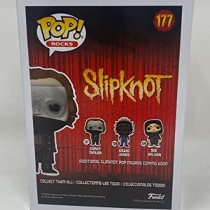 Corey Taylor Slipknot Signed Autographed Funko Pop Figure #177 Proof Beckett COA