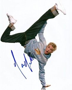 aaron carter authentic pop autograph, in-person signed photo