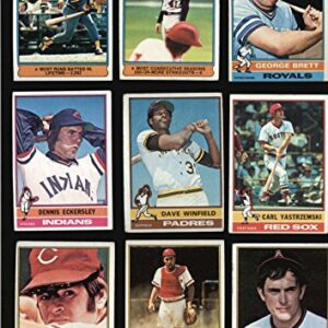 1976 Topps Baseball Complete Set 660 Cards VG/EX Condition