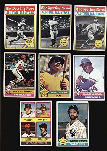 1976 Topps Baseball Complete Set 660 Cards VG/EX Condition