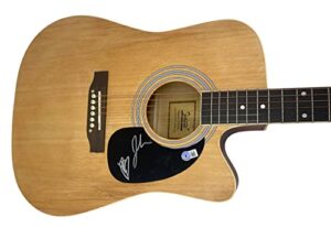 goo goo dolls signed acoustic guitar john rzeznik robby takac beckett coa