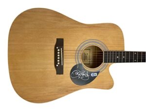 jon bon jovi signed autographed full size acoustic guitar bon jovi beckett coa