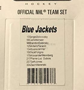 Columbus Blue Jackets 2018 2019 Upper Deck PARKHURST Series Factory Sealed Team Set including Artemi Panarin, Sergei Bobrovsky and Brandon Dubinsky Plus 7 Others