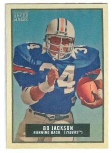 bo jackson football card (auburn tigers all american) 2009 topps magic #19