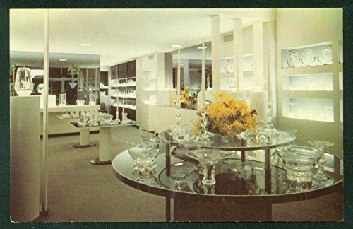 Steuben Exhibition Area Corning Glass Center New York NY Postcard