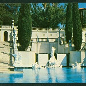 WR Hearst Estate Neptune and Venus Pool San Simeon California CA Vintage Postcard