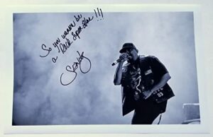 cypress hill real hand signed 11×17″ poster coa autographed by sen dog